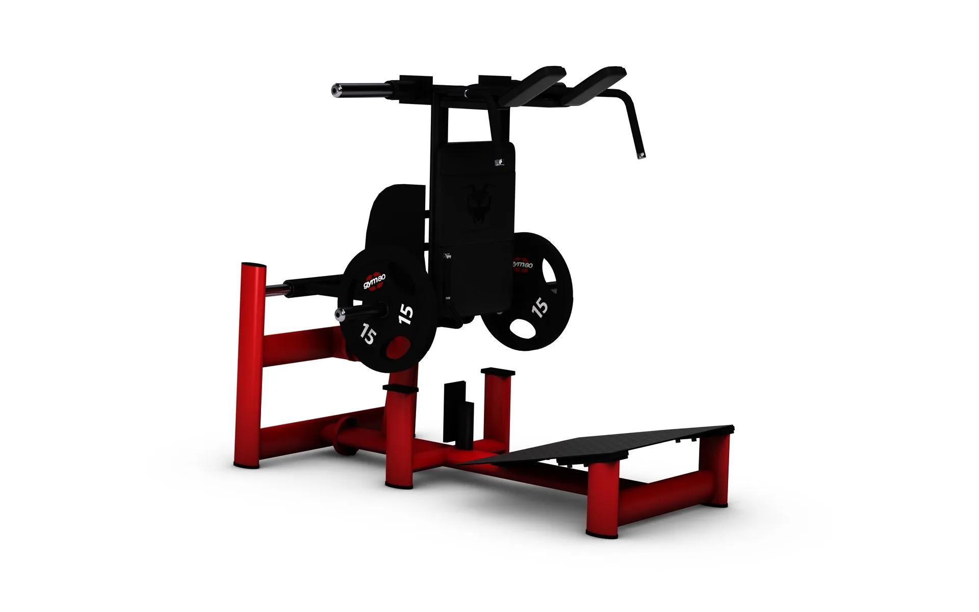 Prøv gym80 Pure Kraft Squat Machine i vores showroom