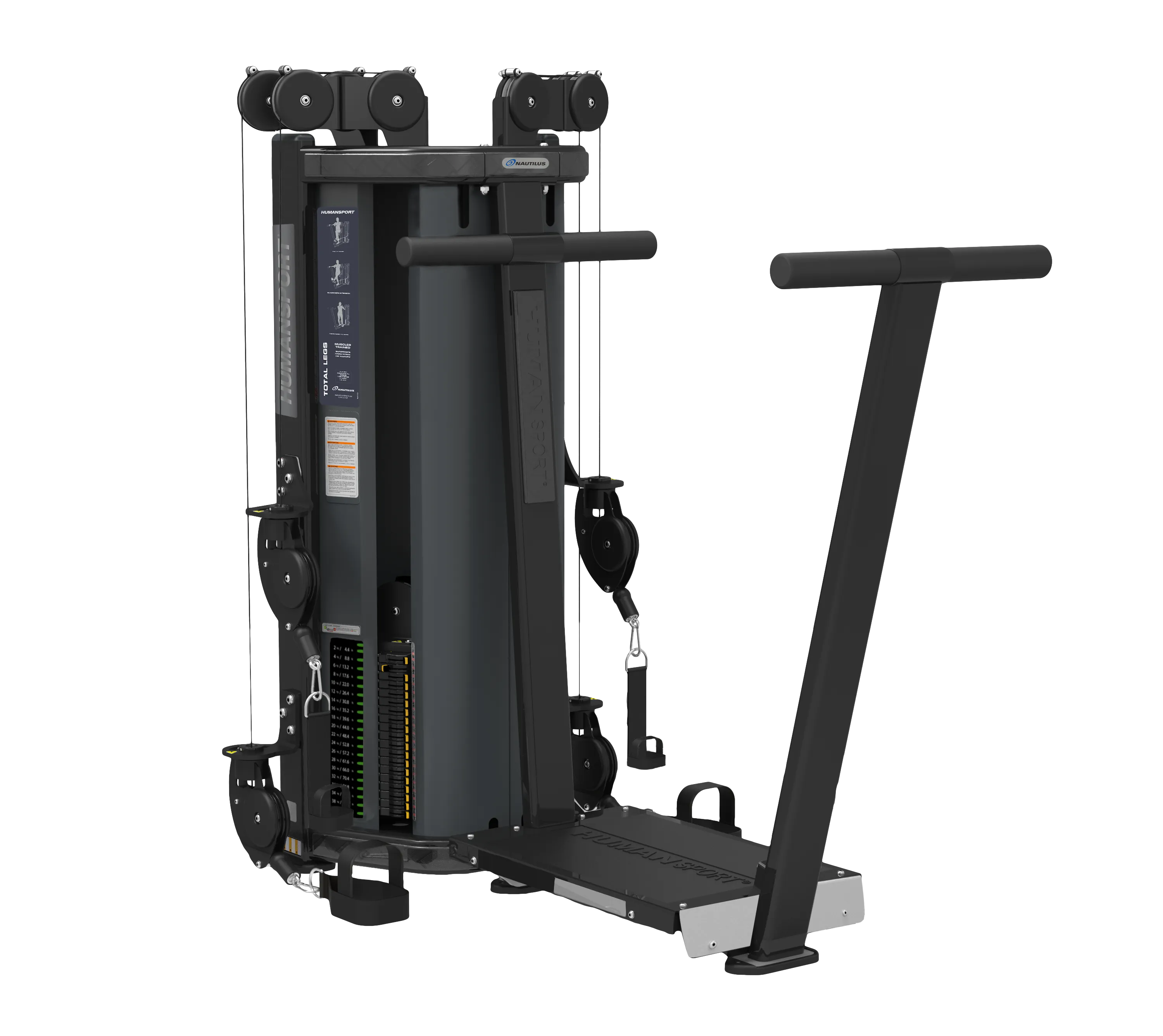 Prøv Nautilus Human Sport Total Legs i vores showroom