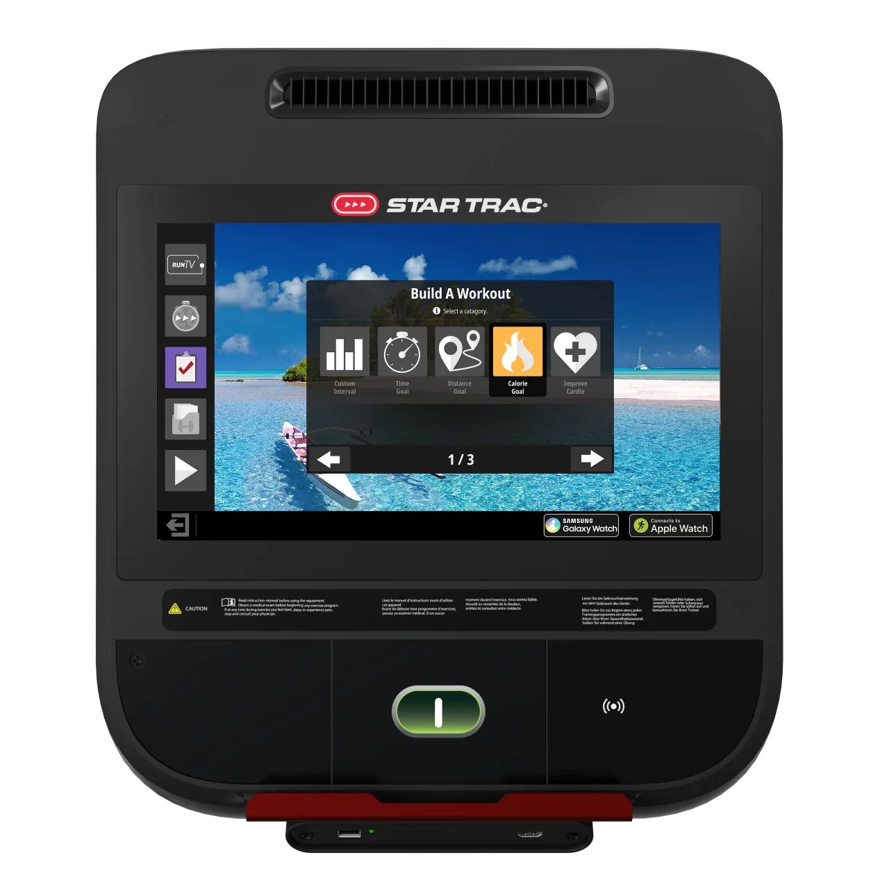 Star Trac 4-series motionscykel findes hos Fitness Engros