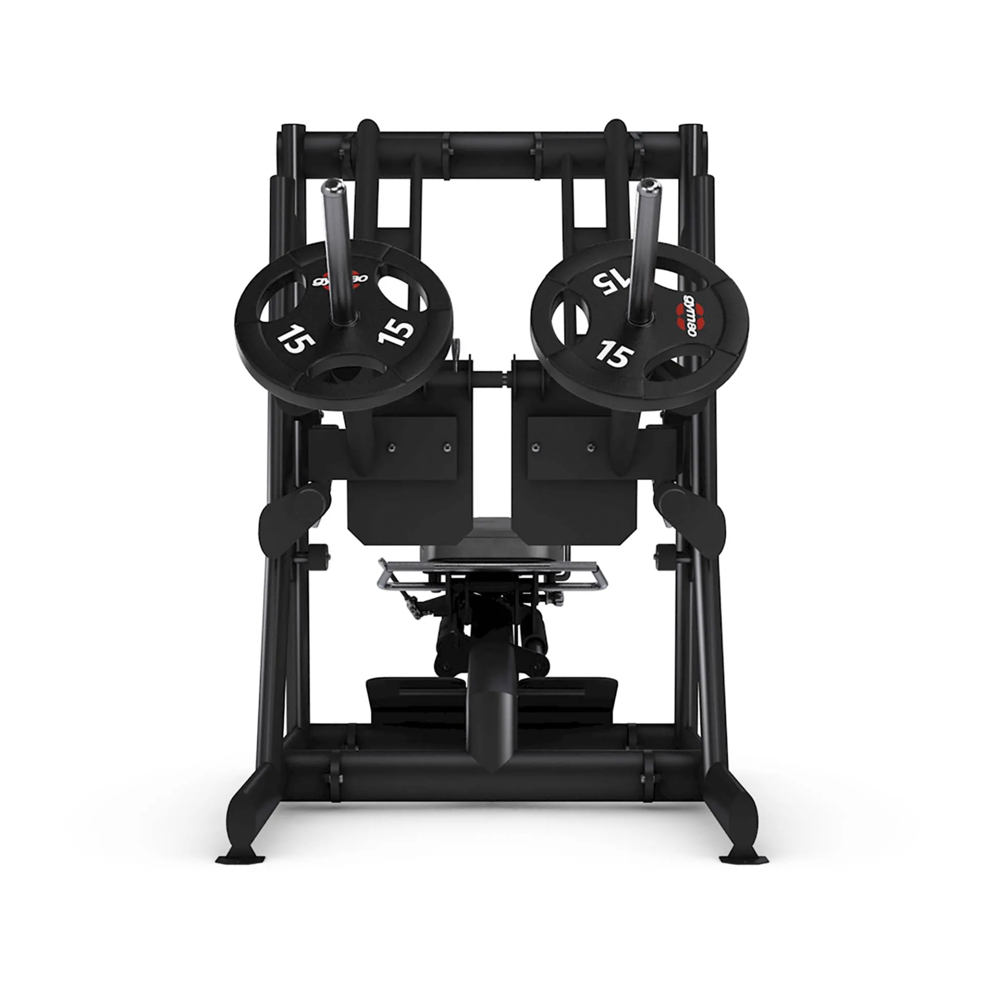 Prøv gym80 Pure Kraft Strong Leg Press i vores showroom